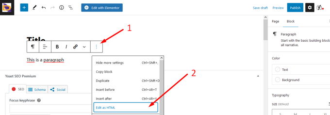 How To Edit HTML Code In WordPress Add HTML 05 2023 