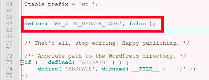 Turn Off Wordpress Auto Update 4 Different Methods [04 2025]